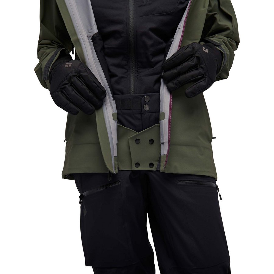 Black Diamond W Recon Stretch Ski Shell Jackets | Absolute-Snow