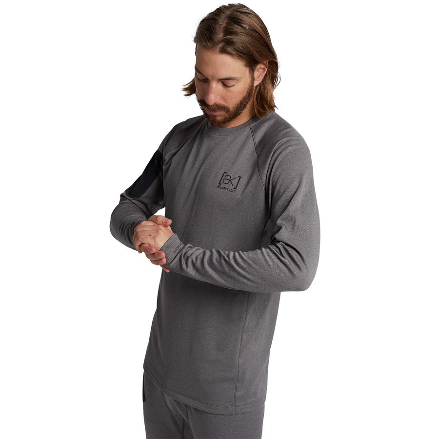 Burton [ak] Baker Power Wool Base Layer Crewneck Tops