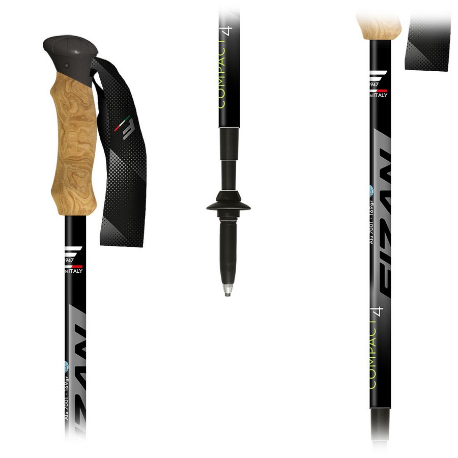 Fizan Compact 4 Trekking Poles | Absolute-Snow