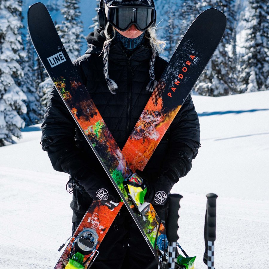 LINE Pandora 106 Skis 2025 | Absolute-Snow