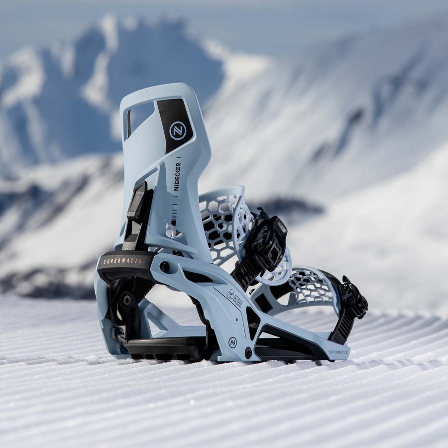 Nidecker Supermatic Snowboard Bindings 2025 | Absolute-Snow