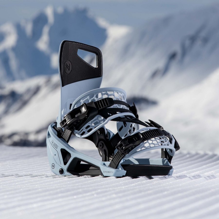 Nidecker Supermatic Snowboard Bindings 2025 | Absolute-Snow