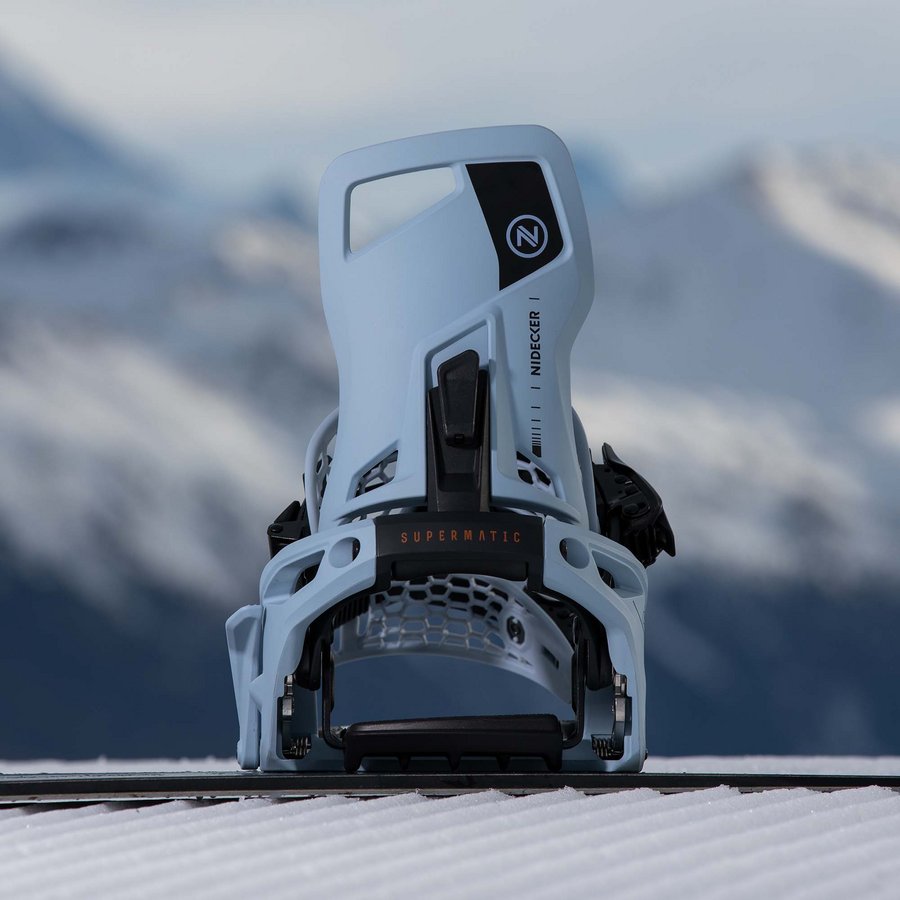 Nidecker Supermatic Snowboard Bindings 2025 | Absolute-Snow