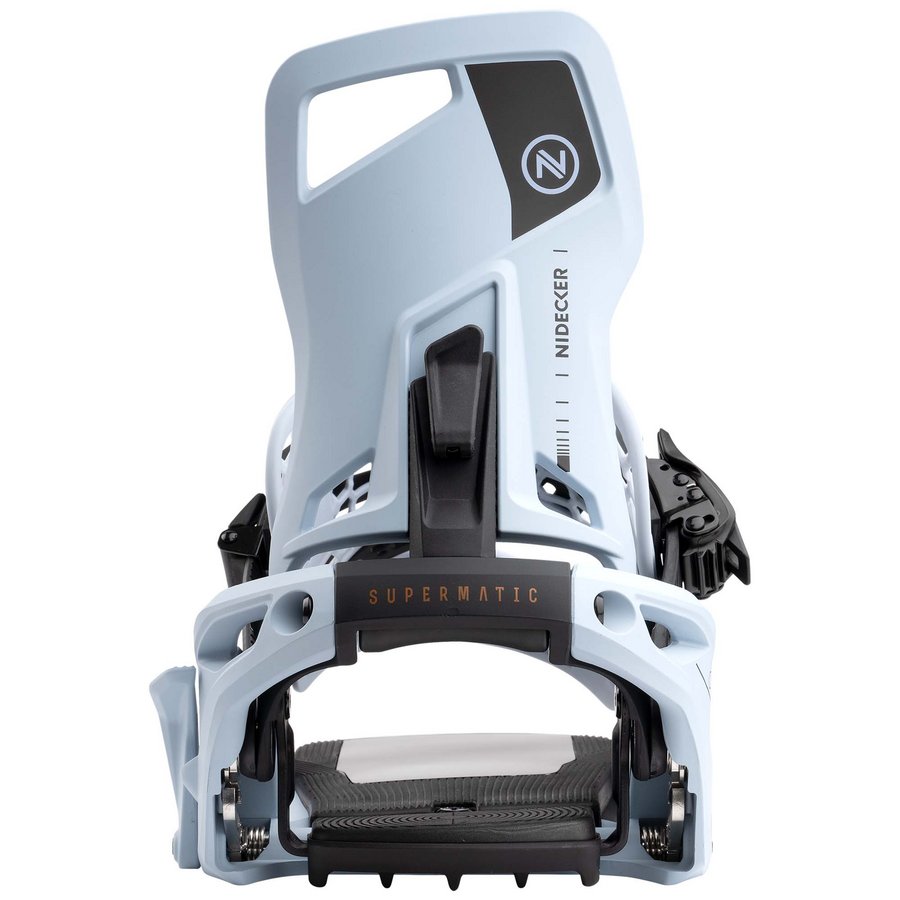 Nidecker Supermatic Snowboard Bindings 2025 | Absolute-Snow