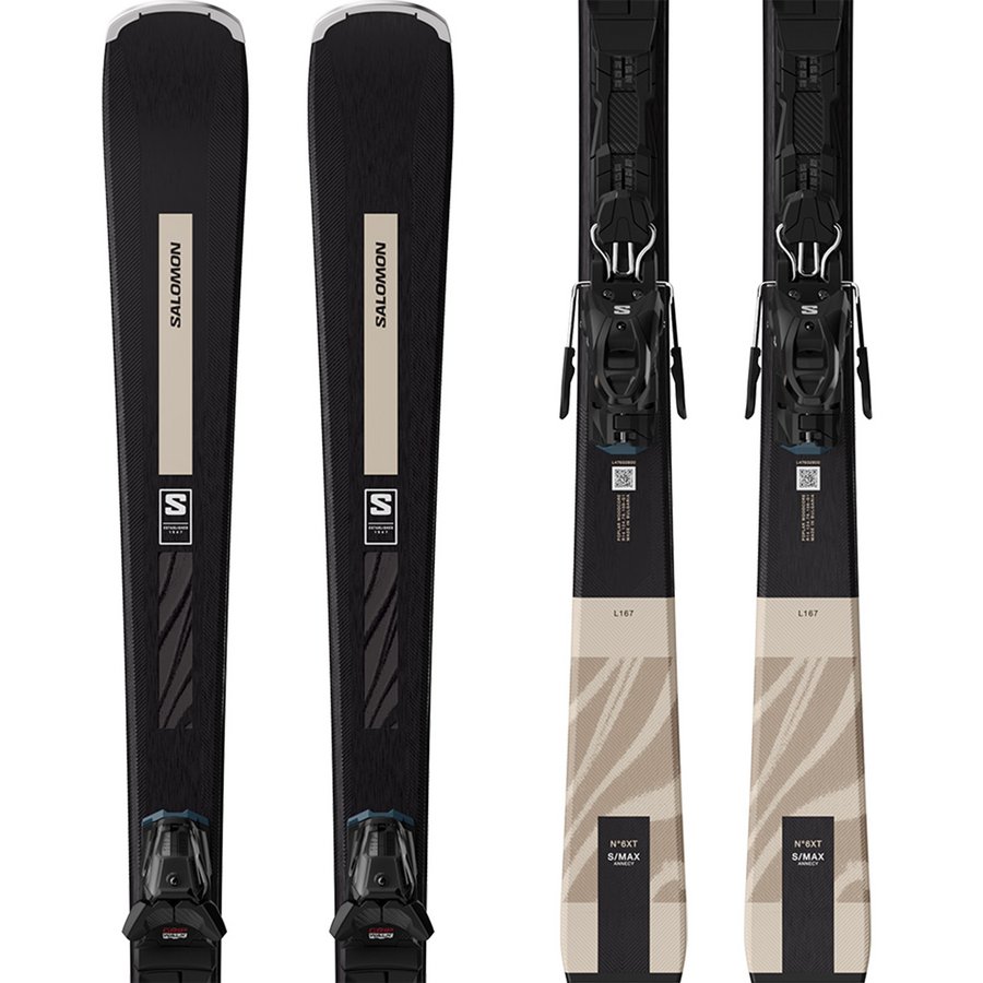 Salomon E S/Max N°6 Xt + M10 Gw L8 Skis 2025 | Absolute-Snow