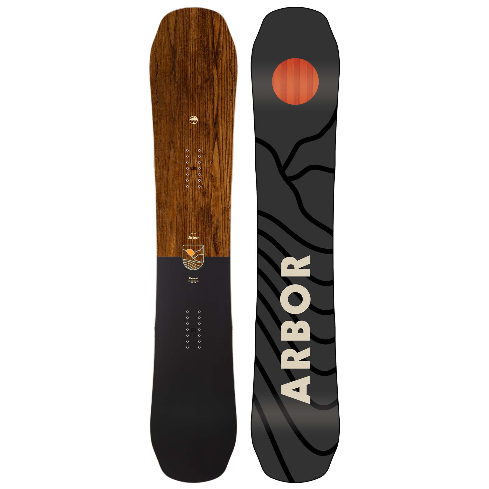 Arbor Element Rocker Snowboards 2025 | Absolute-Snow