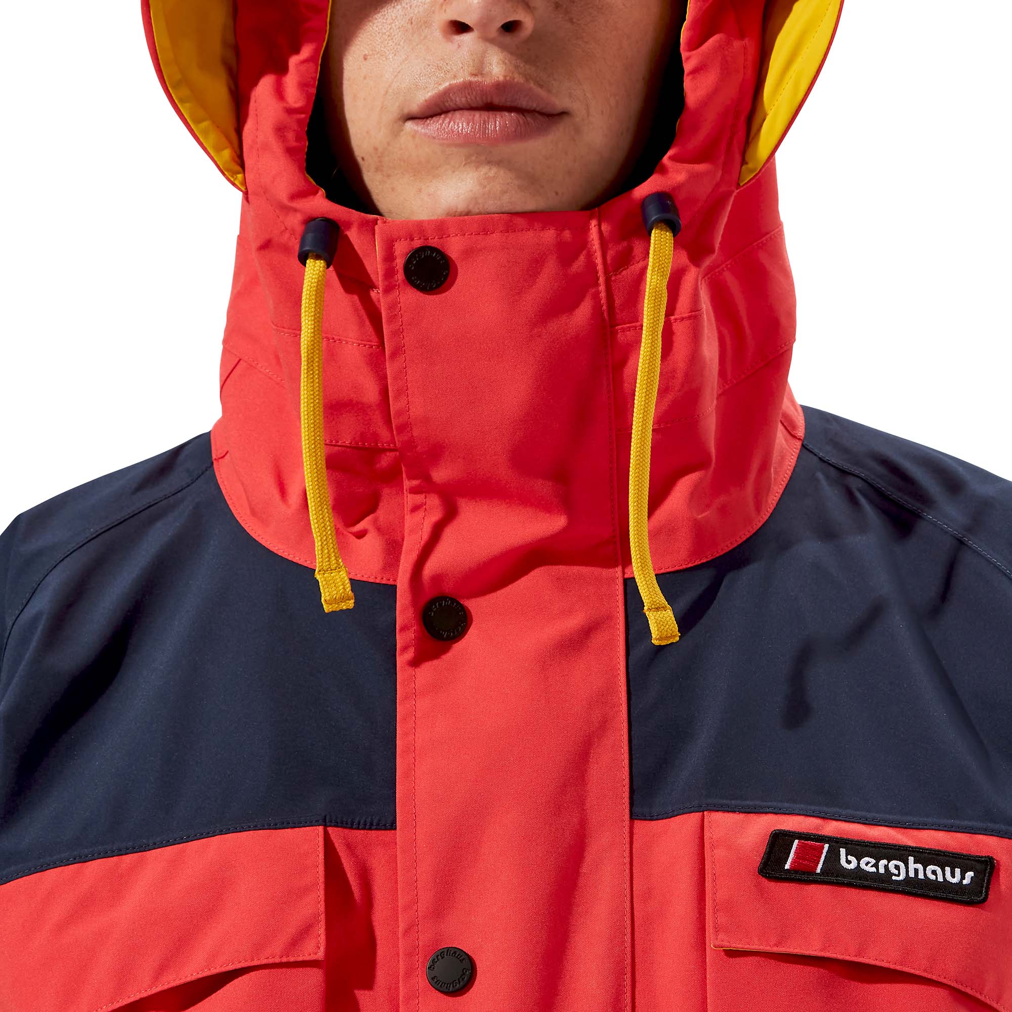 Berghaus U Mera Peak 2000 Jkt Red/Dkblu Jackets | Absolute-Snow