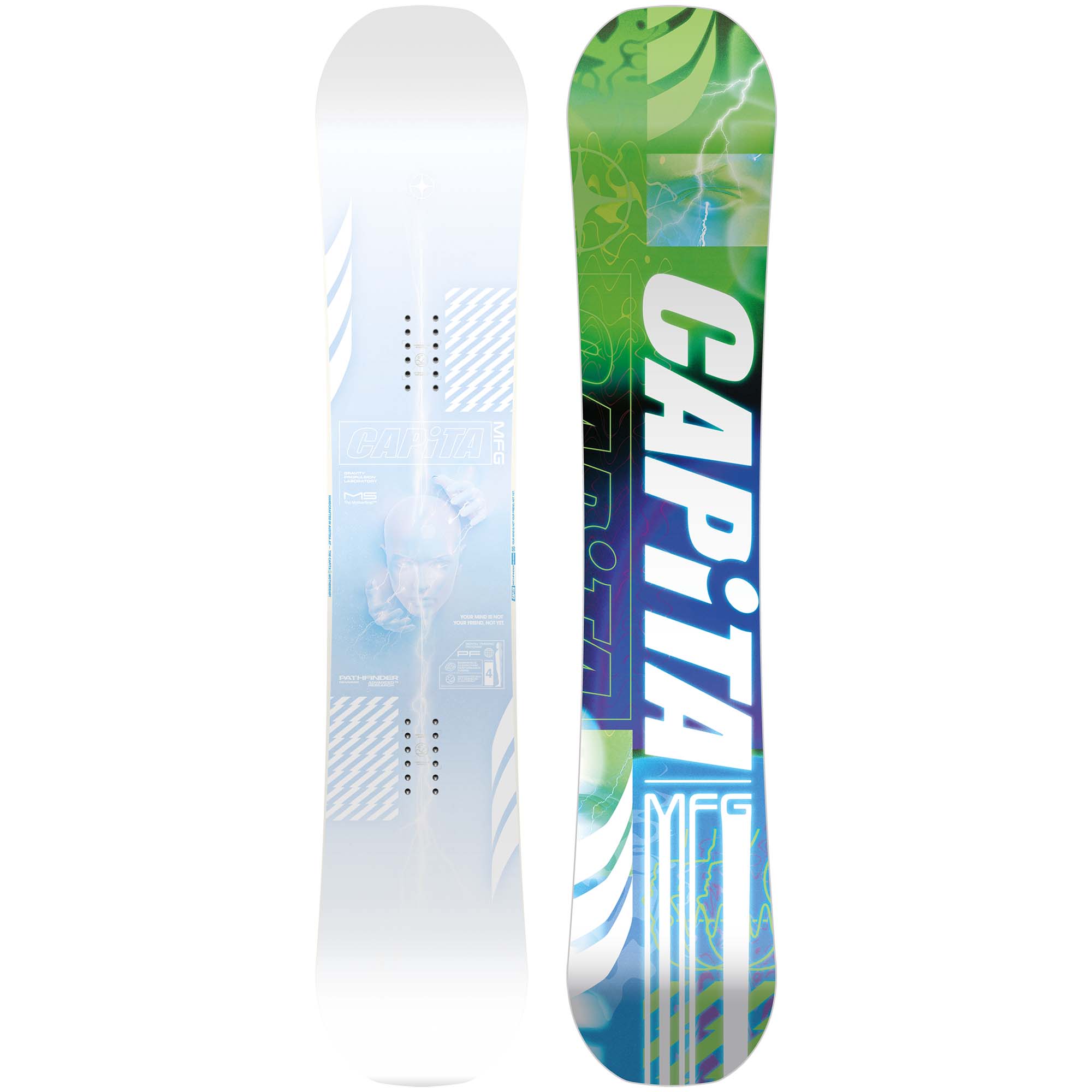 Capita Pathfinder Reverse Camber Snowboards 2025 | Absolute-Snow