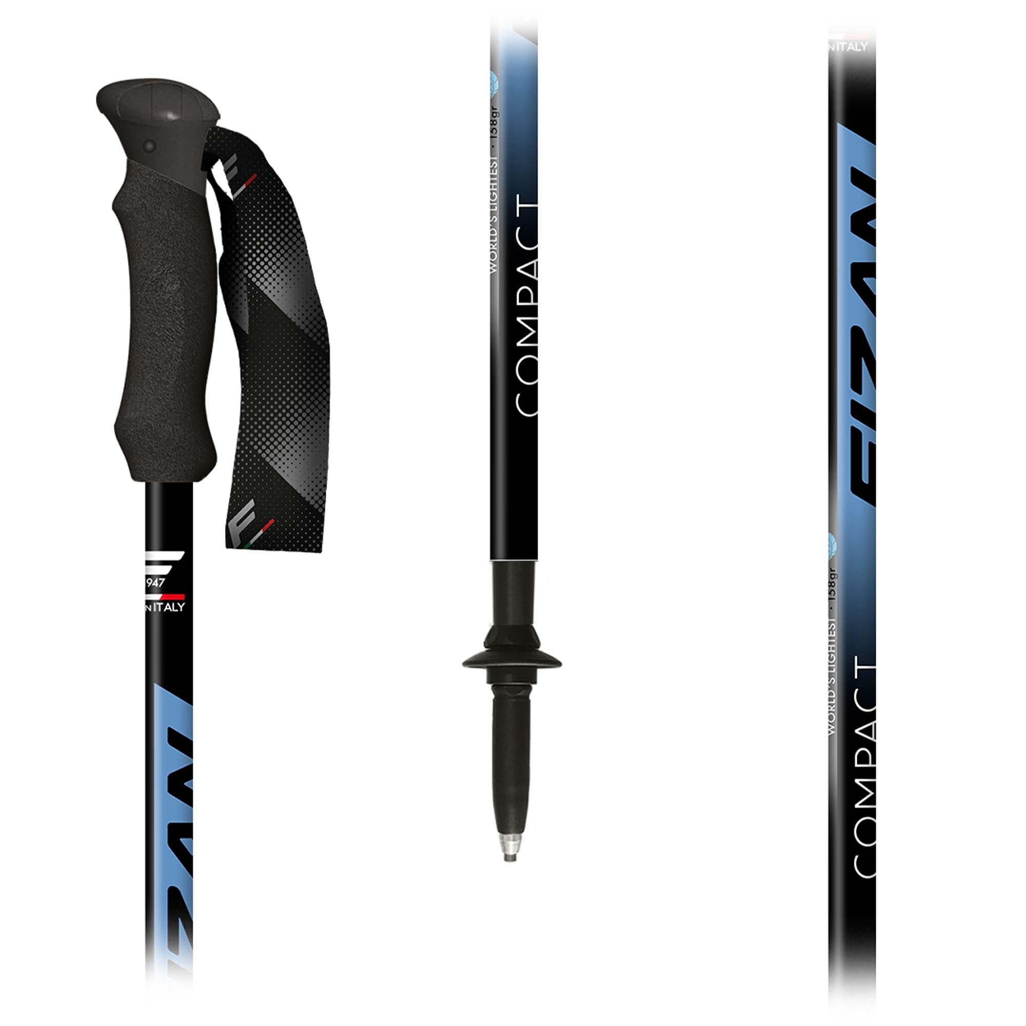 Fizan Compact 3 Trekking Poles | Absolute-Snow