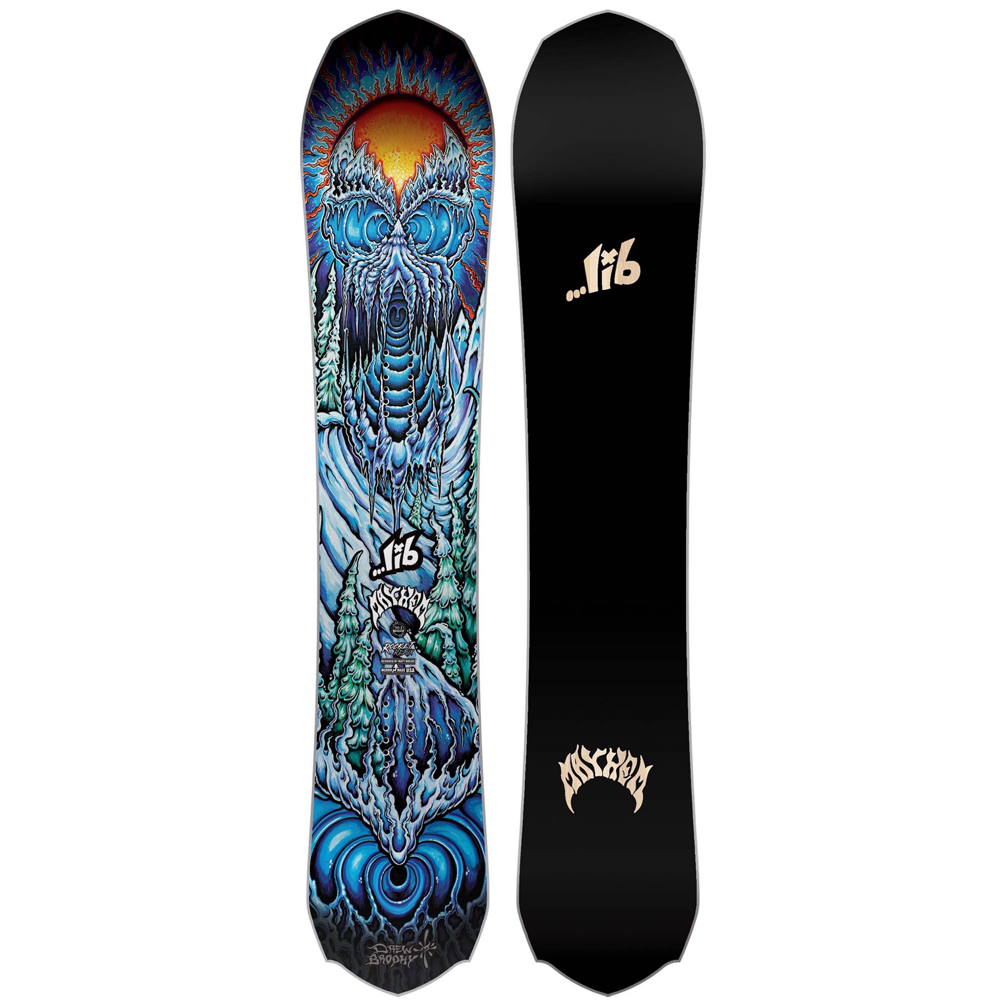 Lib Tech Mayhem Rocket Snowboards 2025 | Absolute-Snow