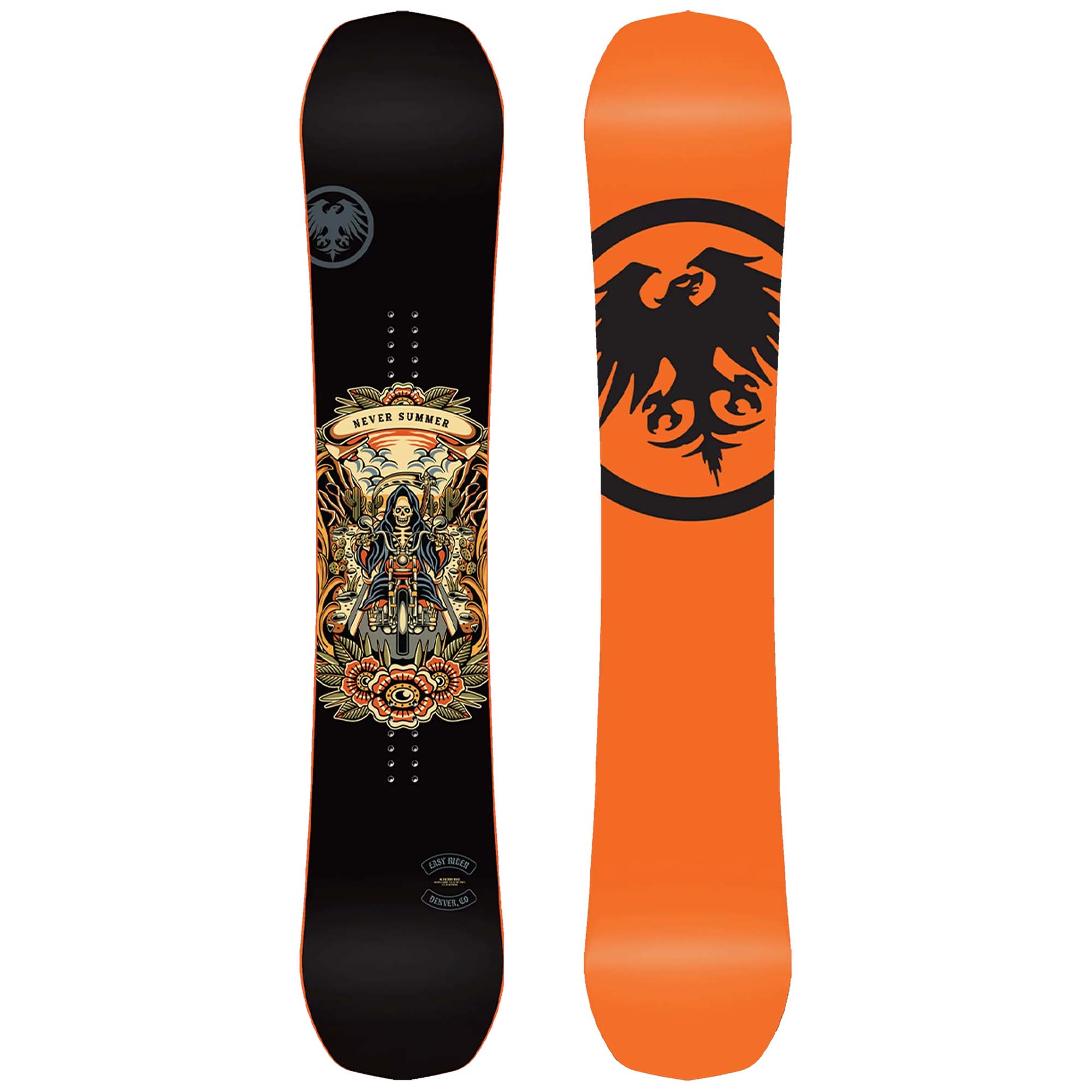 Never Summer Easy Rider Snowboards 2025 | Absolute-Snow