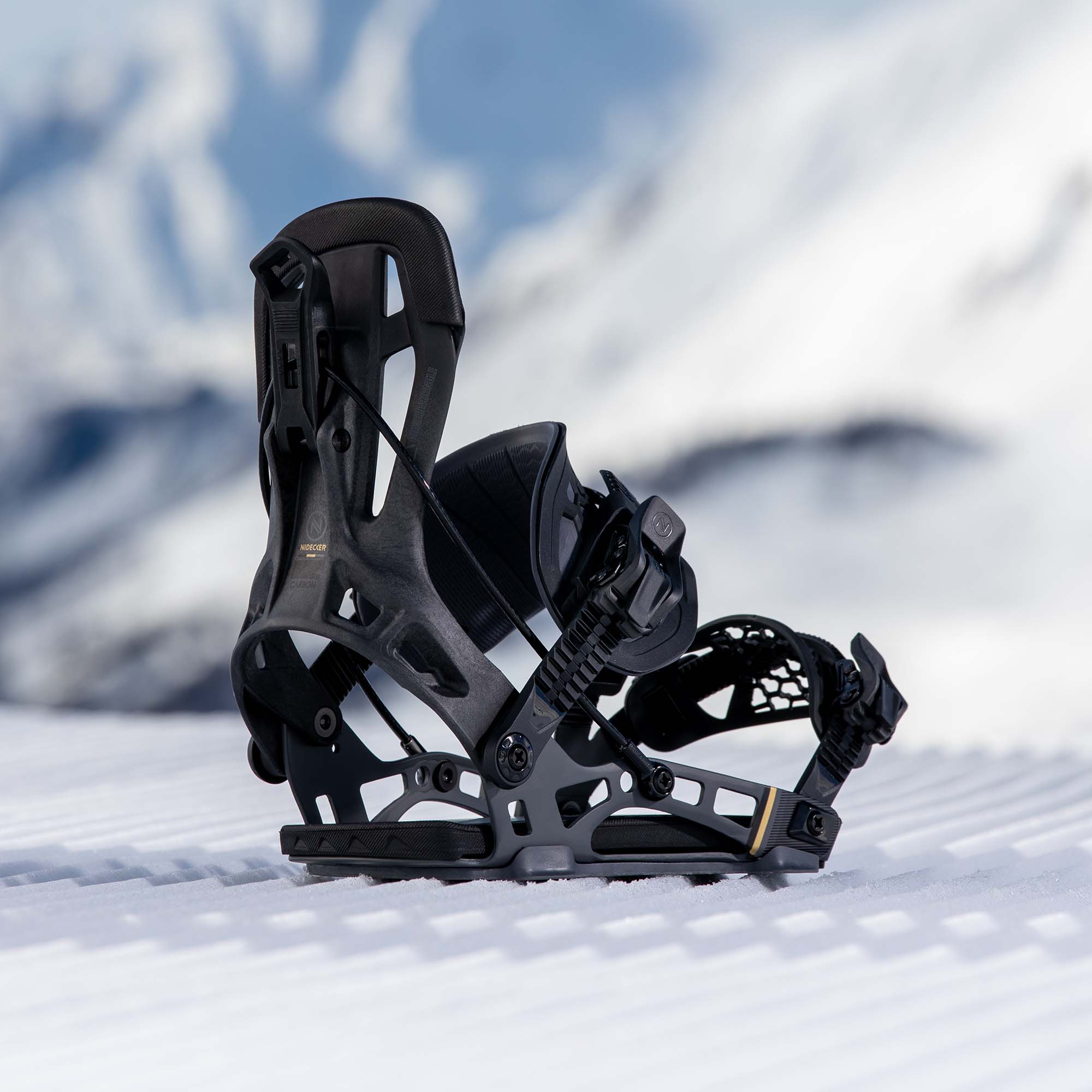 Nidecker Flow Design NX2-Carbon Hybrid Snowboard Bindings 2025