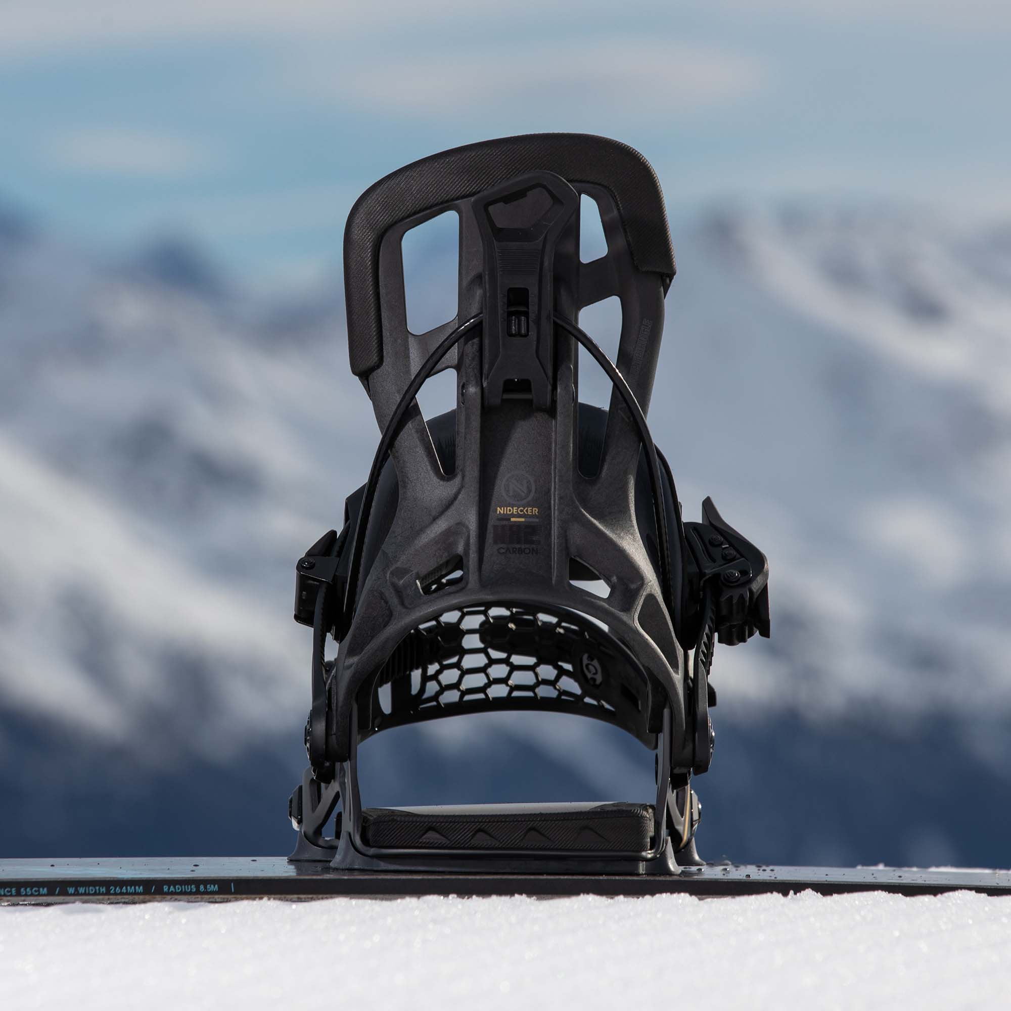 Nidecker Flow Design NX2-Carbon Hybrid Snowboard Bindings 2025
