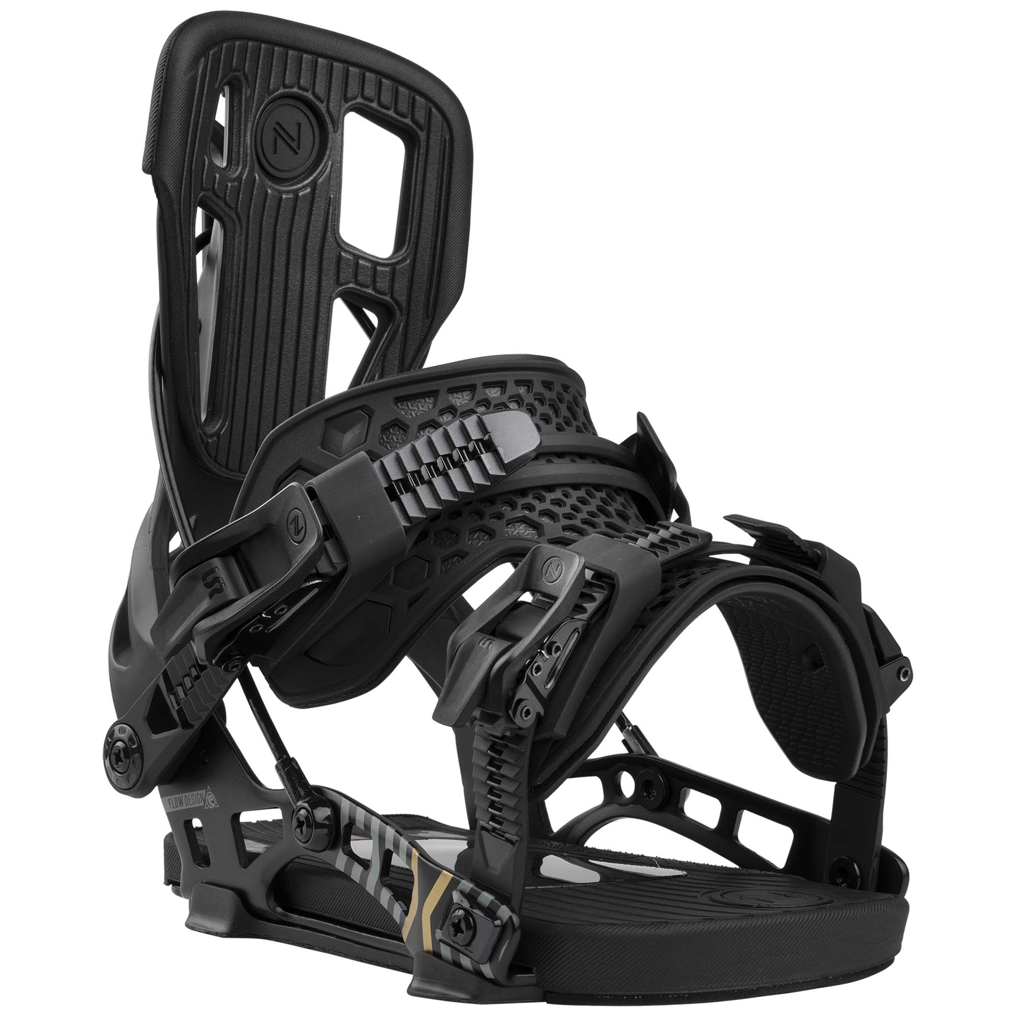 Nidecker Flow Design NX2 Snowboard Bindings 2025 | Absolute-Snow