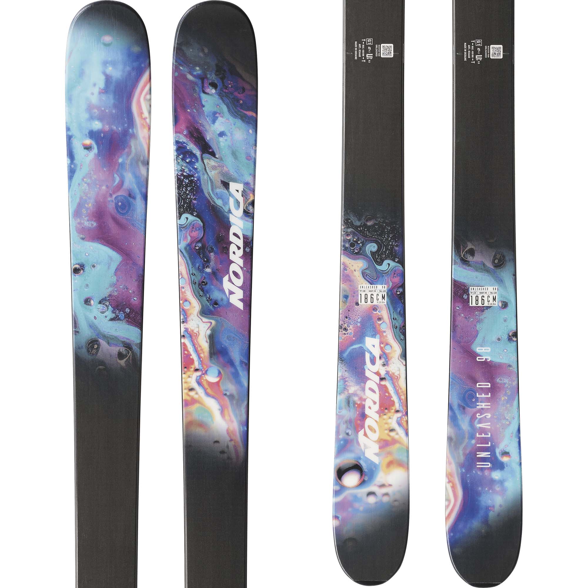 Nordica Unleashed 98 Skis 2026 | Absolute-Snow