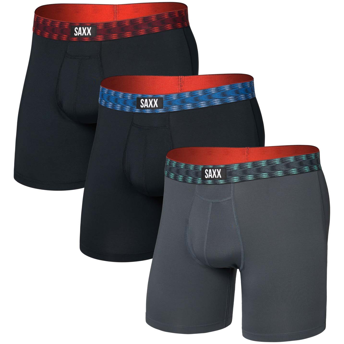 Saxx Multi Sport Mesh 3 Pack Underwear | Absolute-Snow