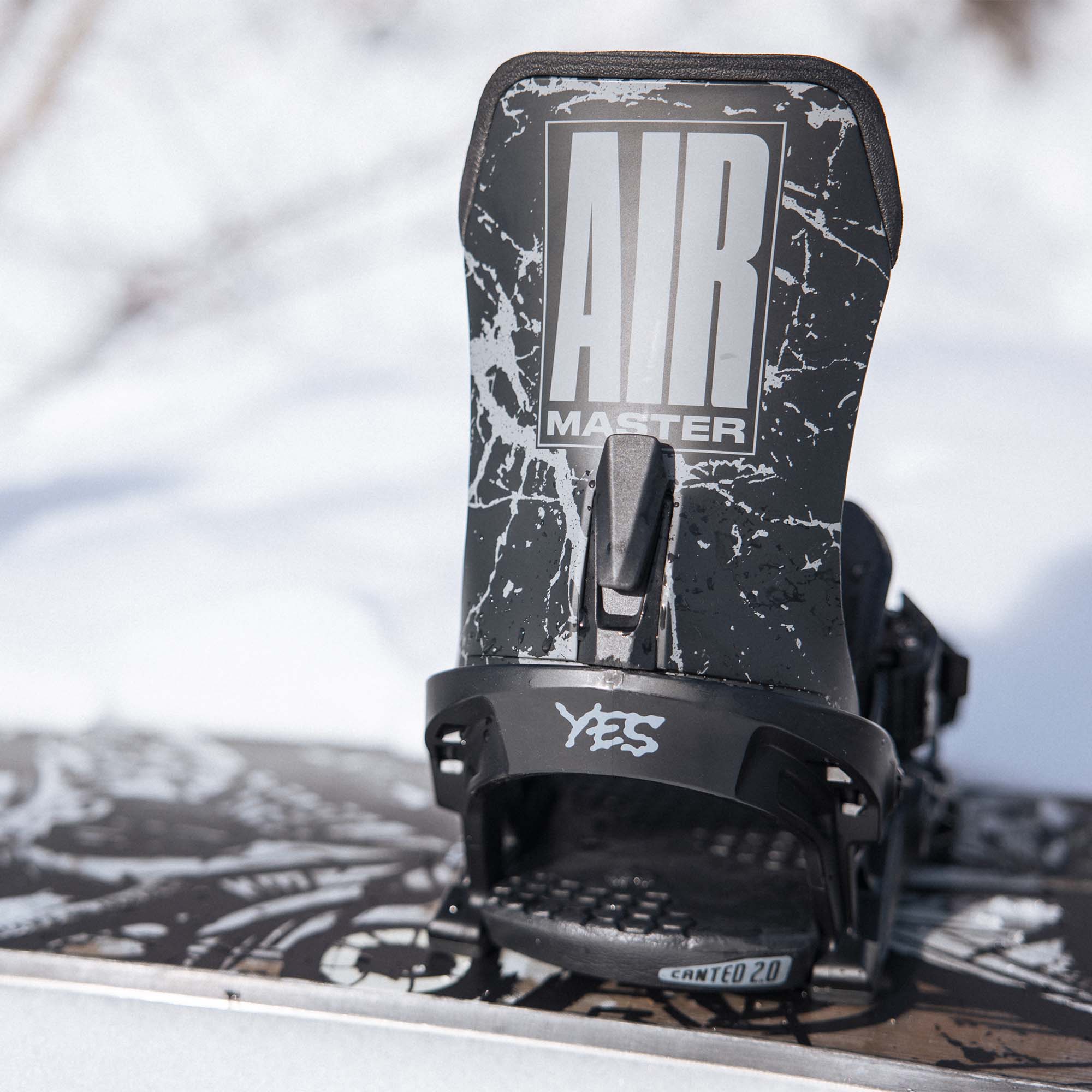 Yes Airmaster Snowboard Bindings 2025 | Absolute-Snow
