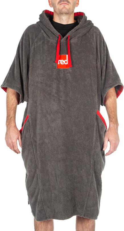 Red Luxury Towelling Change Robe Changing Robes | Absolute-Snow