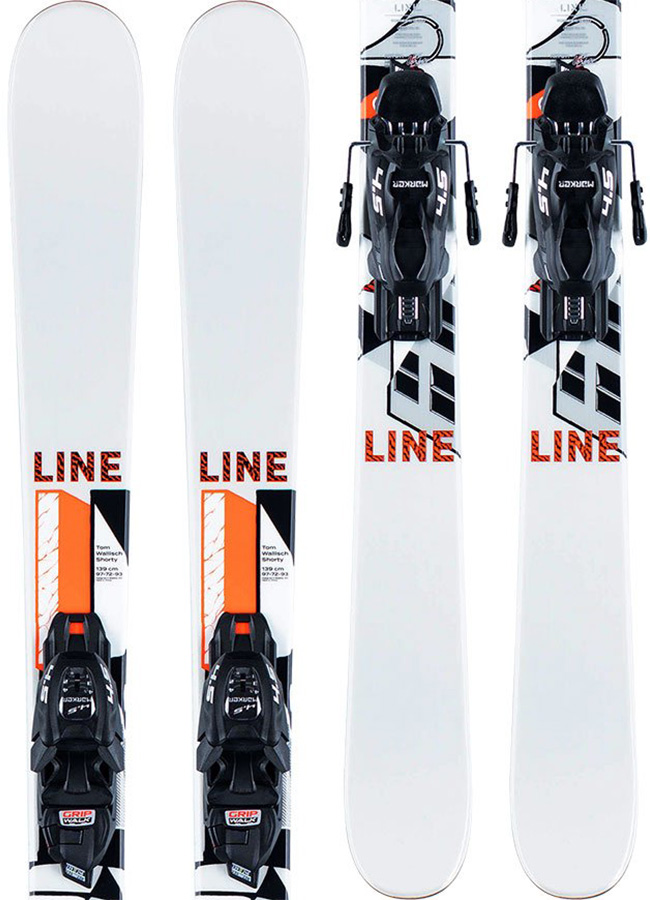LINE Tom Wallisch Shorty Skis 2021 | Absolute-Snow
