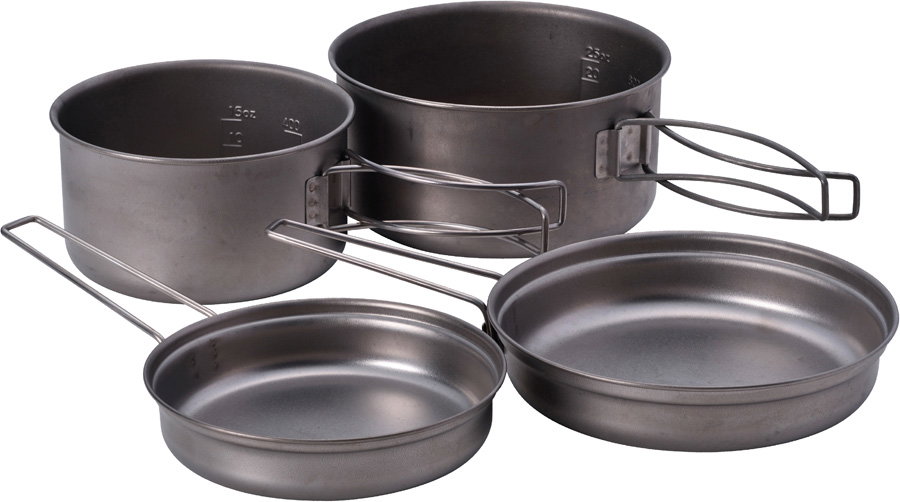 Snow Peak Titanium Multi Compact Camping Cookware