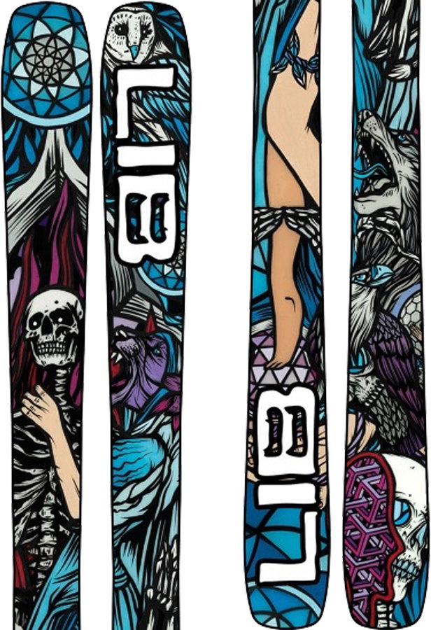 Lib Tech Backwards Skis 2022 | Absolute-Snow