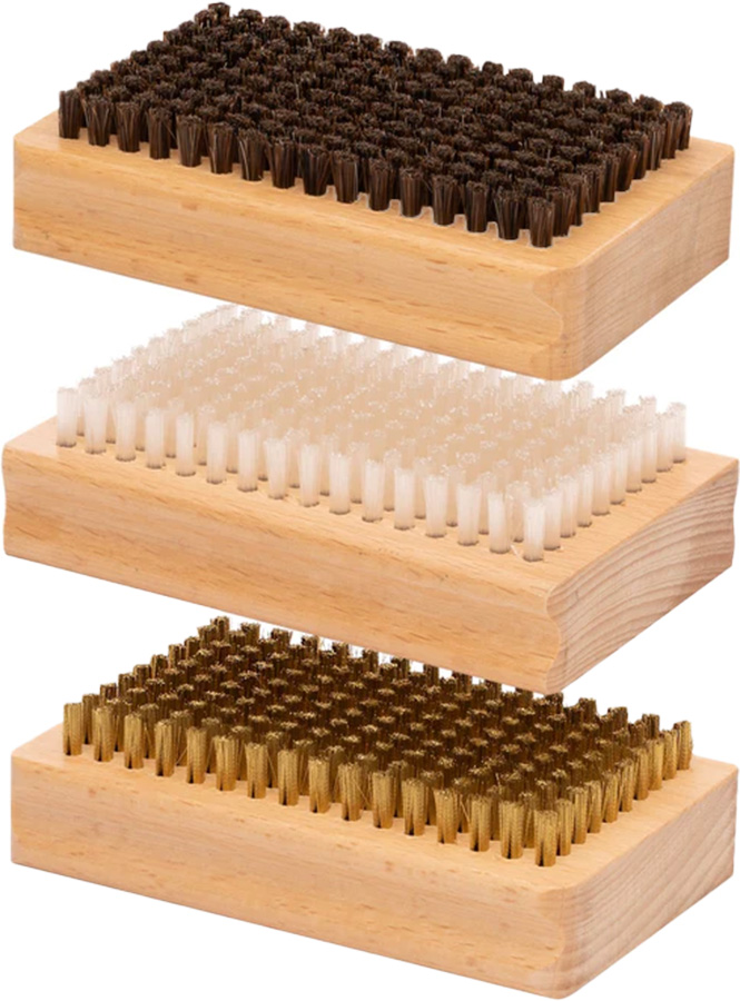 Mountain Flow Wax Brush Set Wax & Servicing | Absolute-Snow