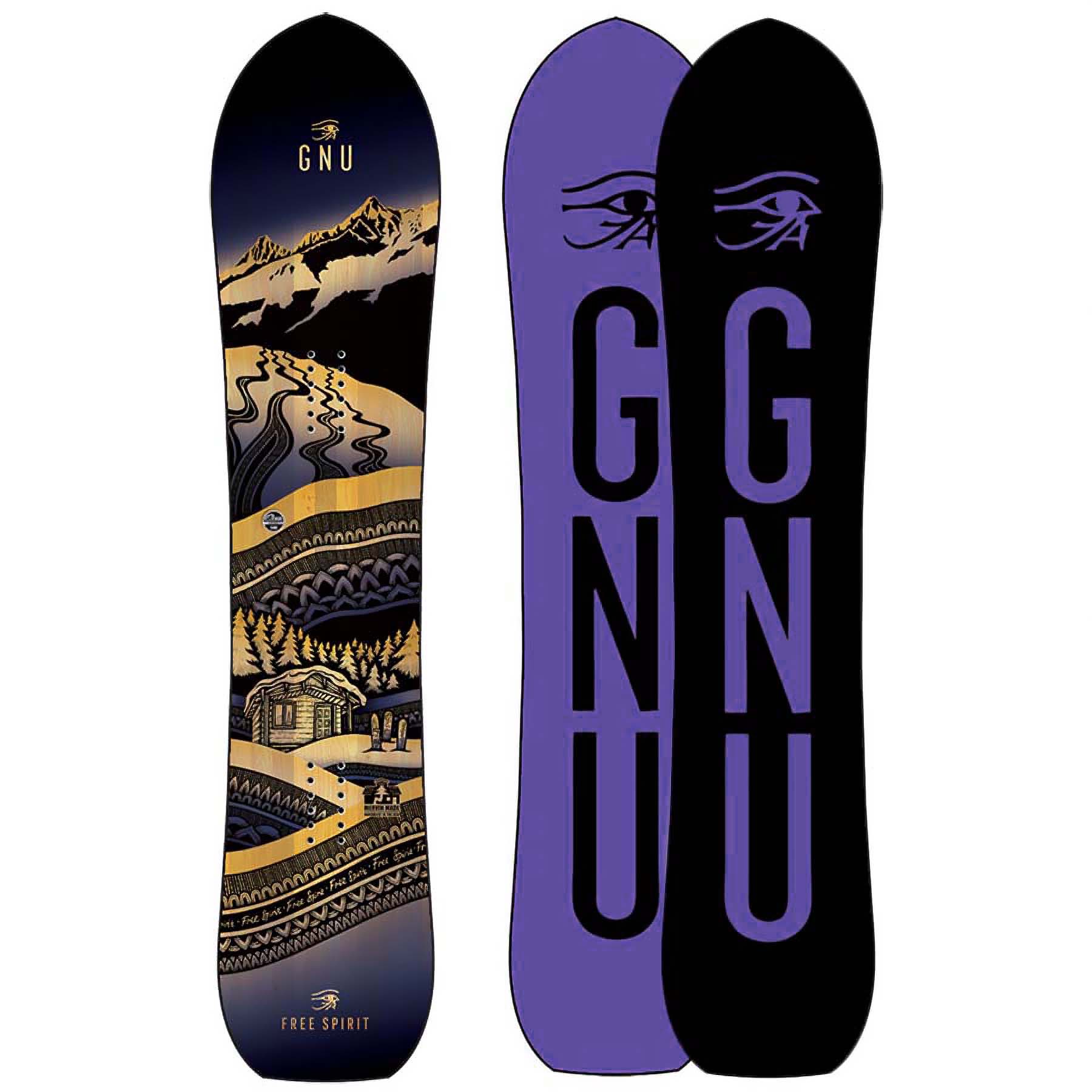 GNU Free Spirit Ex Display Snowboards 2022 | Absolute-Snow